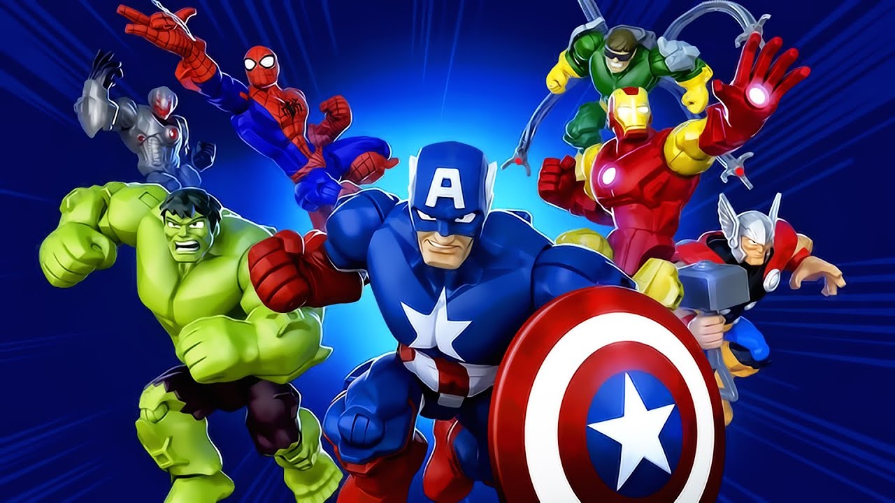 Marvel Super Hero Mashers - Mix + Smash Promo Fun video gameplay ...