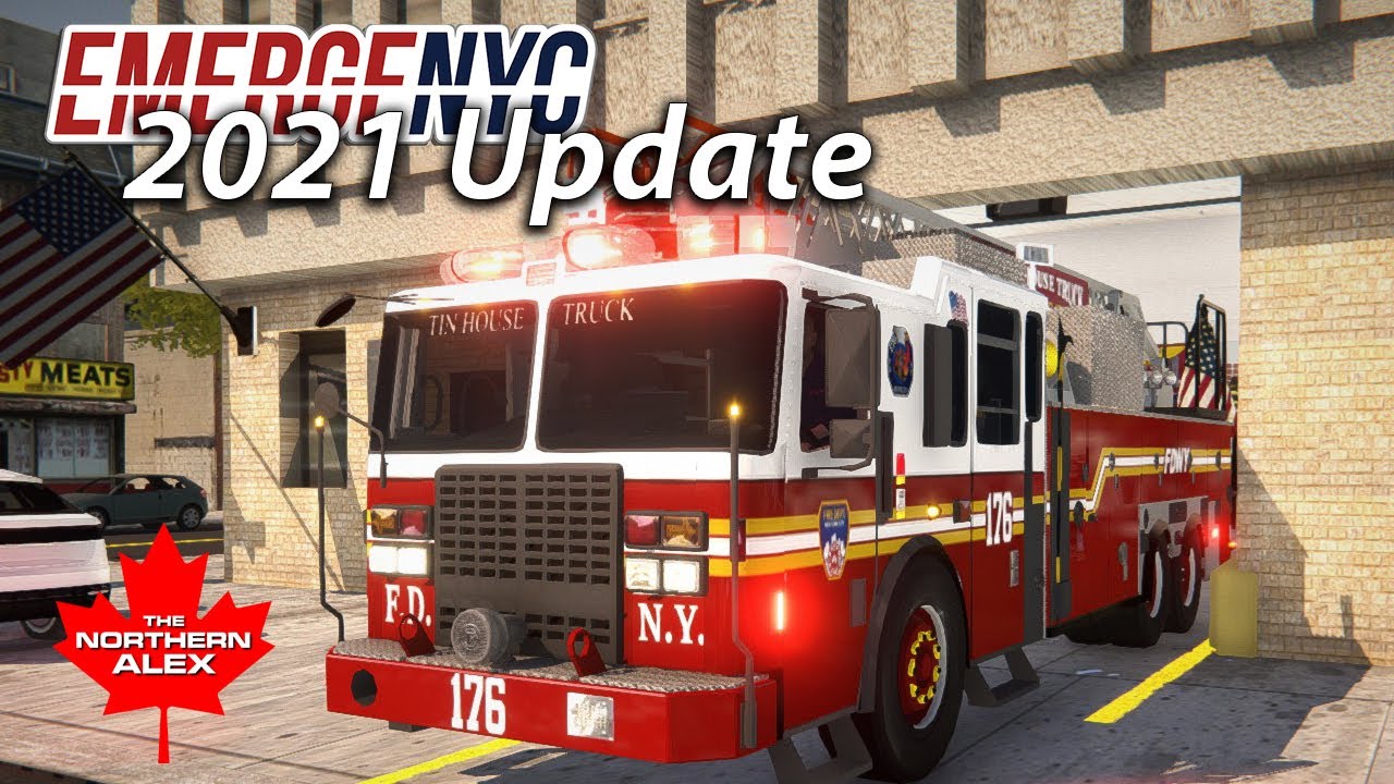 EmergeNYC ~ Engine 222 Ladder 176 ~ MP With Ace - YouTube