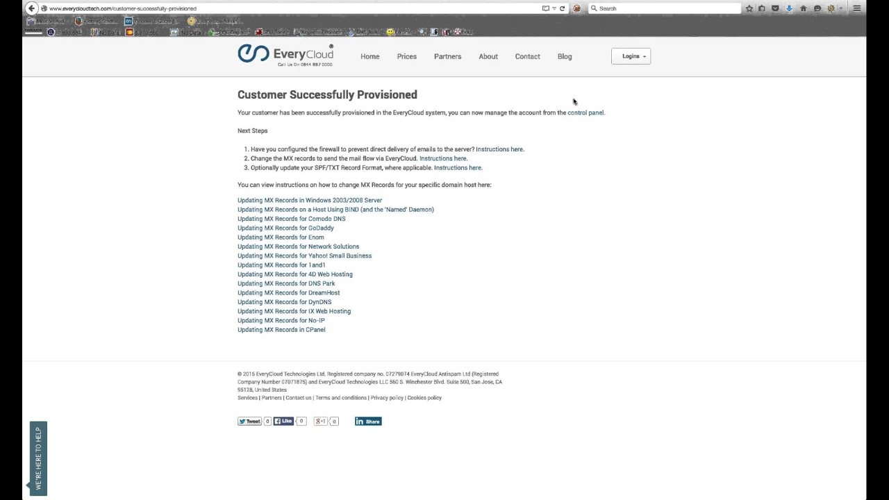 Everycloud Technologies Control Panel Overview - YouTube