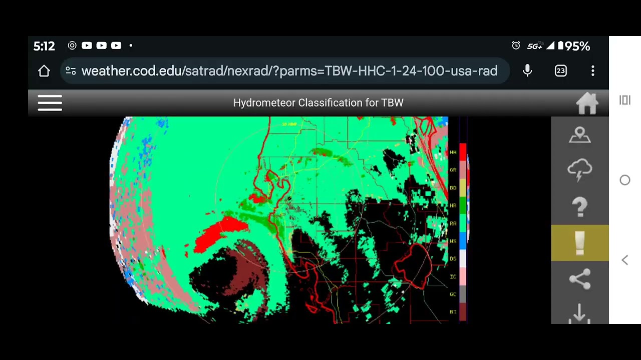 So, what are they beaming into the eye of Milton?? 10-9-24 - YouTube