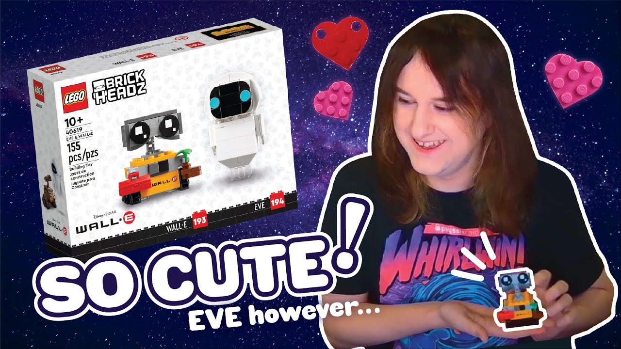 LEGO EVE & WALL•E Review (40619) - YouTube