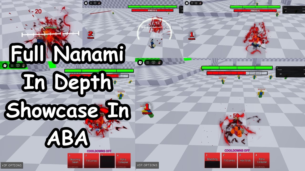 Full Nanami In Depth Showcase in ABA [aba update] - YouTube