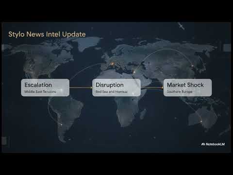 Stylo News Intel Update | Europe Situation Report | 28 July 2026