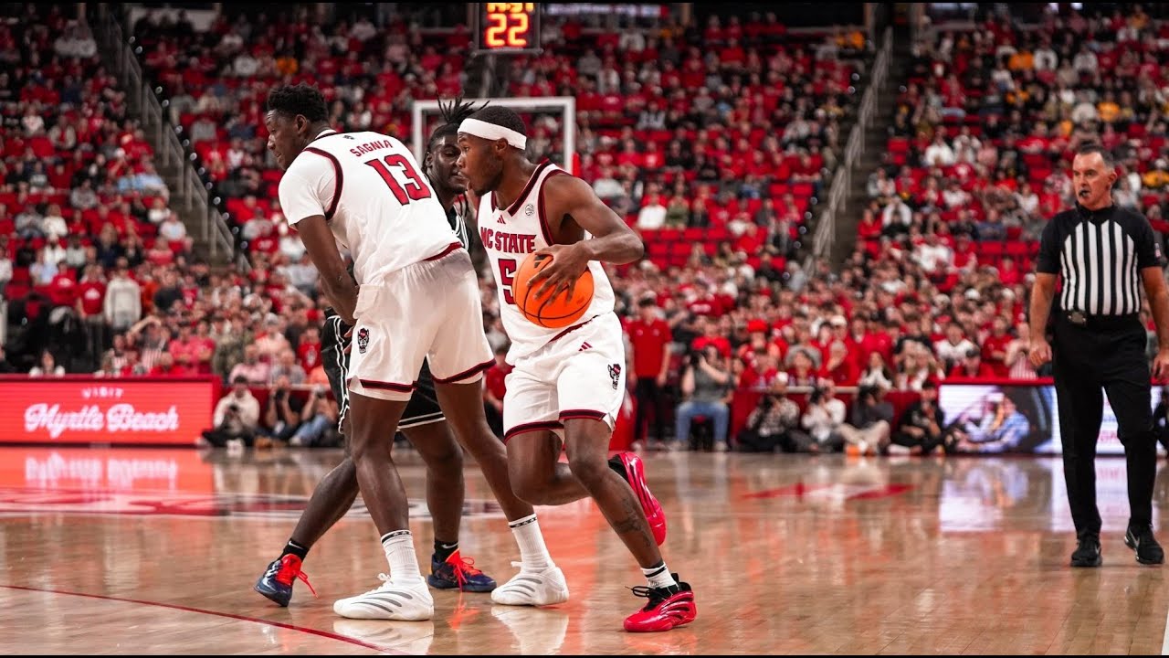 2025.11.17 VCU Rams at #25 NC State Wolfpack Men's Basketball - YouTube