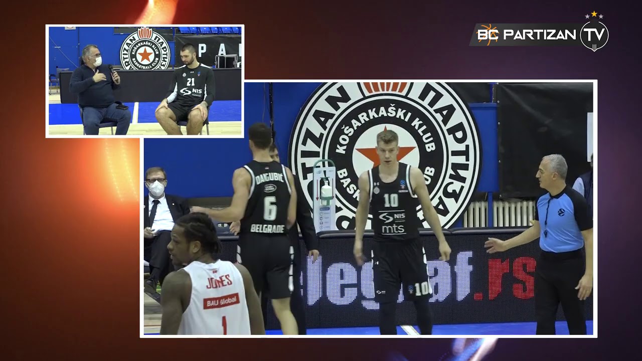 BC Partizan TV: Partizan NIS - Bahčešehir 88:75 | analiza - YouTube