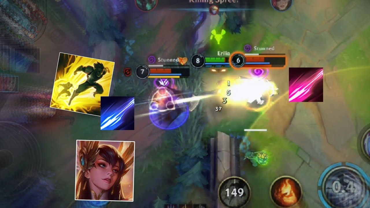 IRELIA VS RIVEN BARON LANE FAST COMBO EQQAQ - WILD RIFT - YouTube