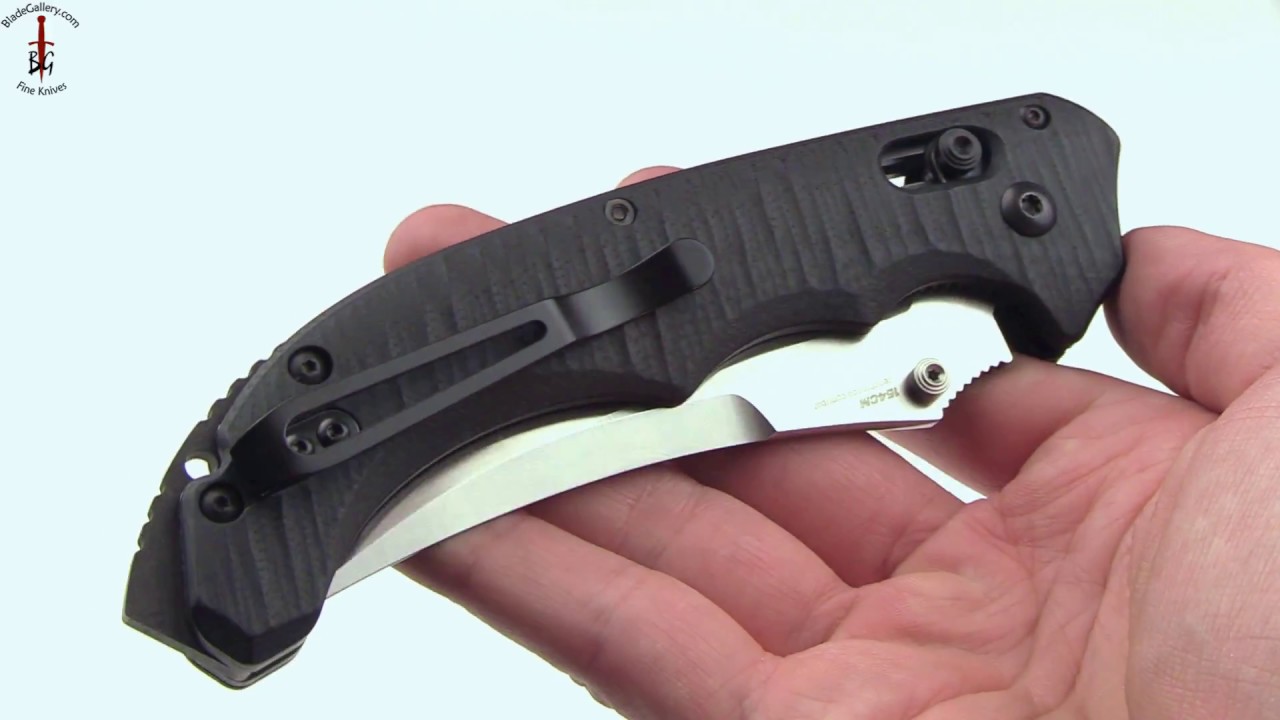 Benchmade 860 Hand Display with Deploy and 154CM steel by Benchmade ...