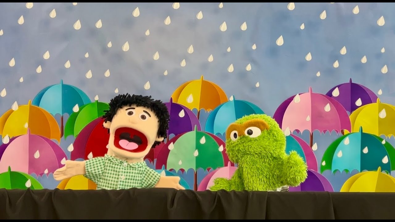 Sesame Street RAIN FALLS Starring Oscar & Bob 🎶 1971 Old School 🎶 A KD ...