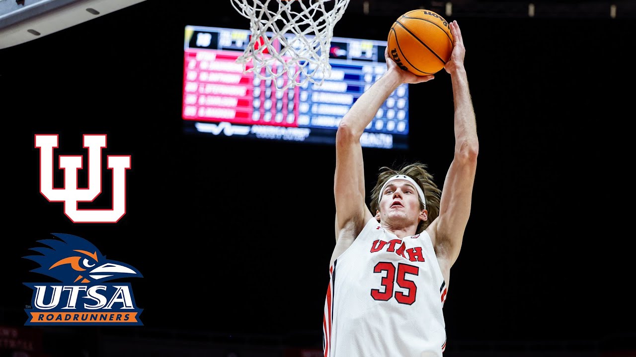 Utah Beats Texas San Antonio 91-70!! - YouTube