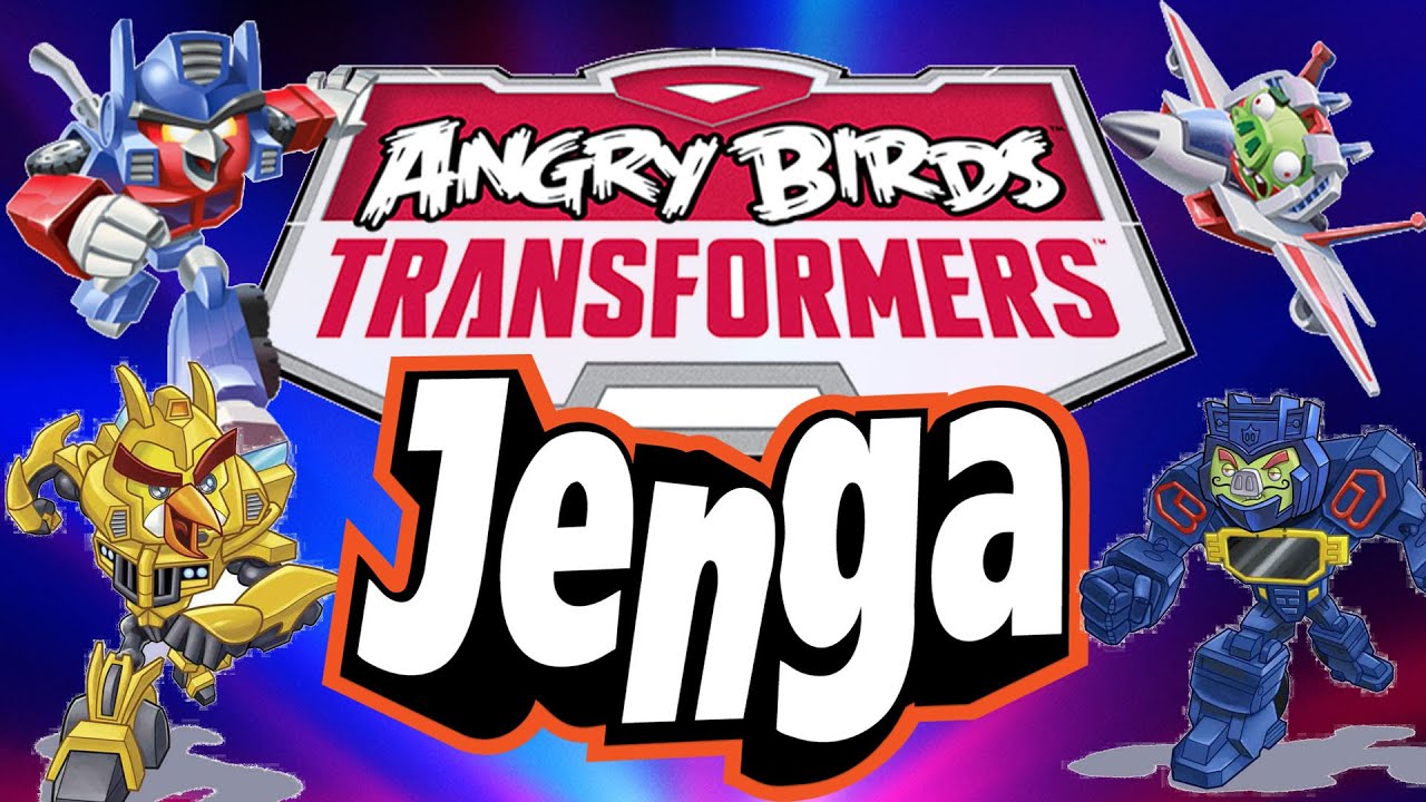 Angry Birds: Transformers JENGA gameplay walkthrough iOS - YouTube