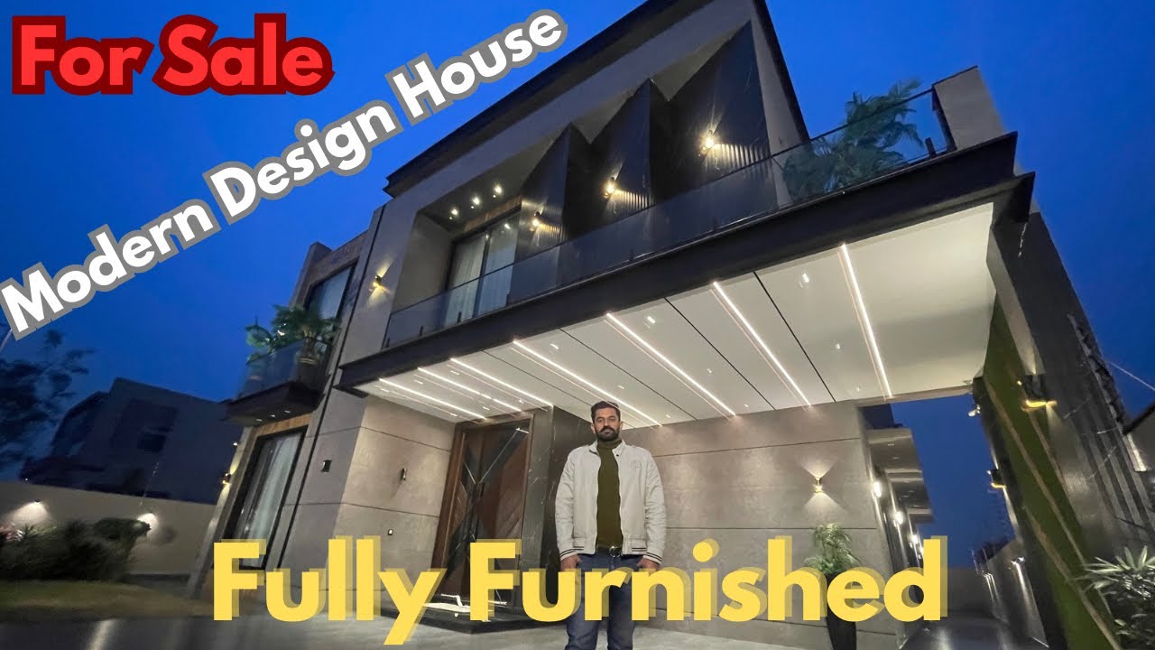 Furnished Modern Design House For Sale In DHA Phase 7 Lahore | Peoperty ...