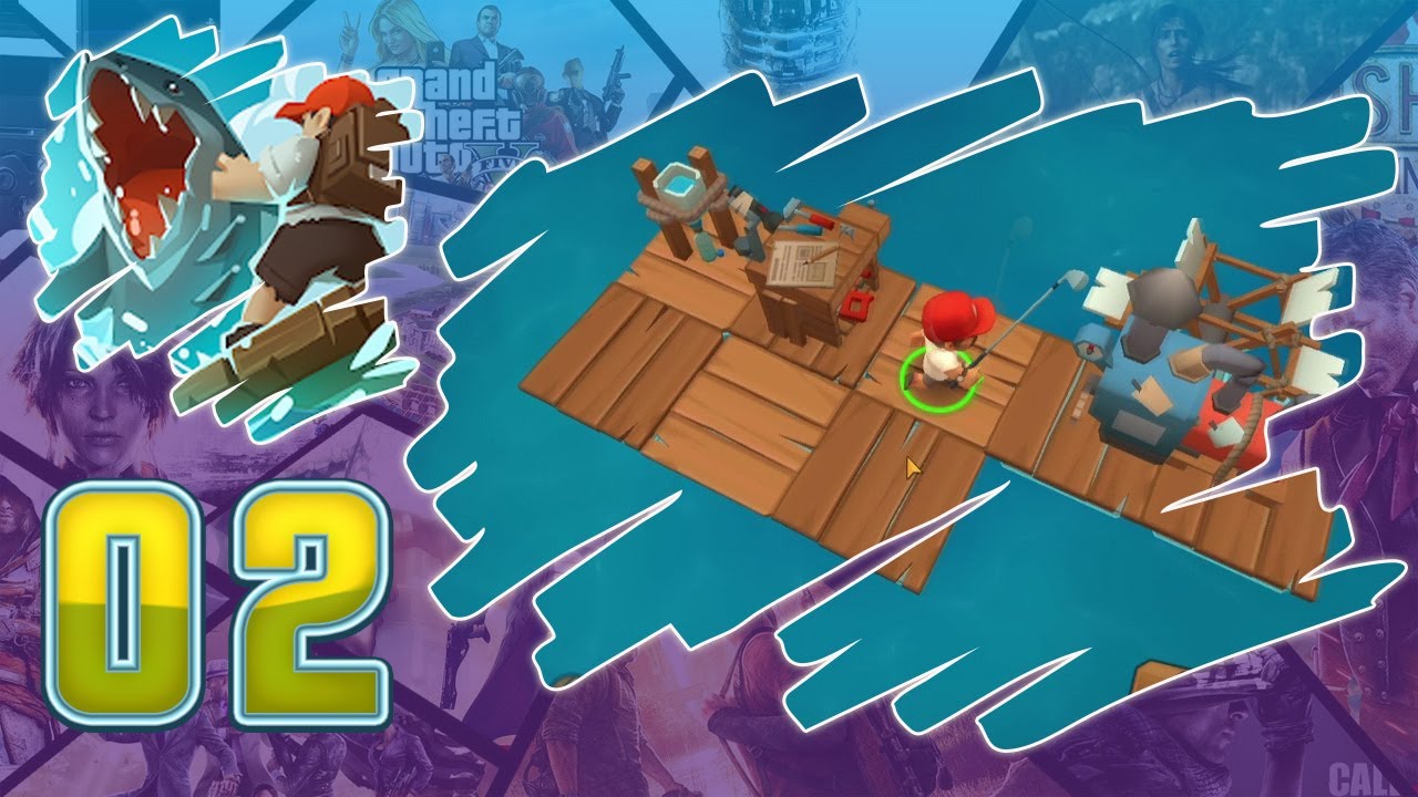 Intentando Sobrevivir En Medio Del Mar│Epic Raft│Android Gameplay│EP.02 ...