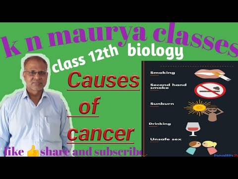 Causes Of Cancer Class 12th - YouTube