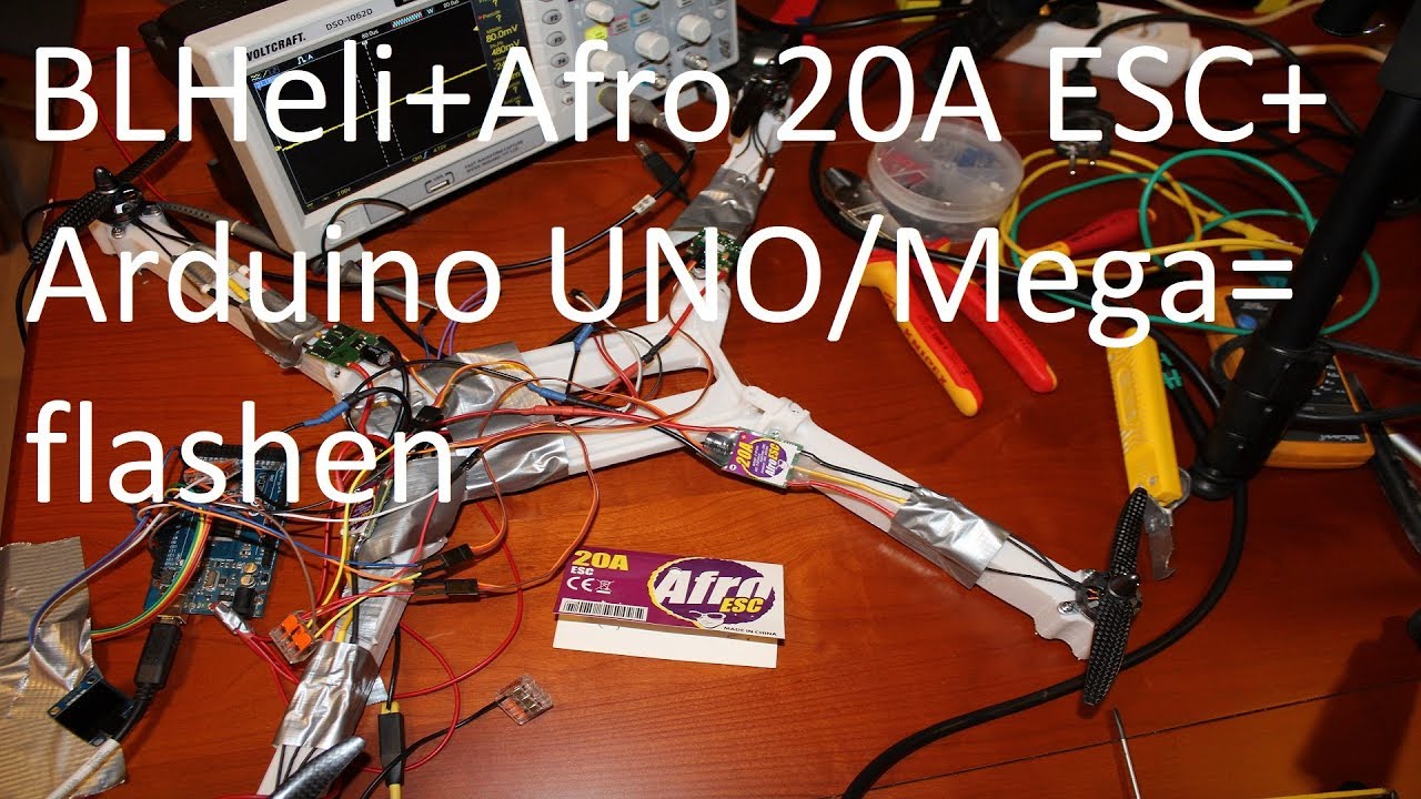 Arduino Brushless Controller Drohne selber bauen Teil2 - YouTube