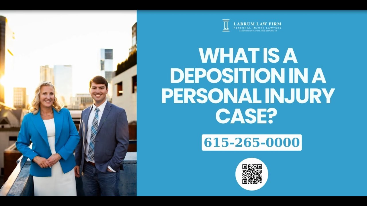 What Is a Deposition in a Personal Injury Case? - YouTube
