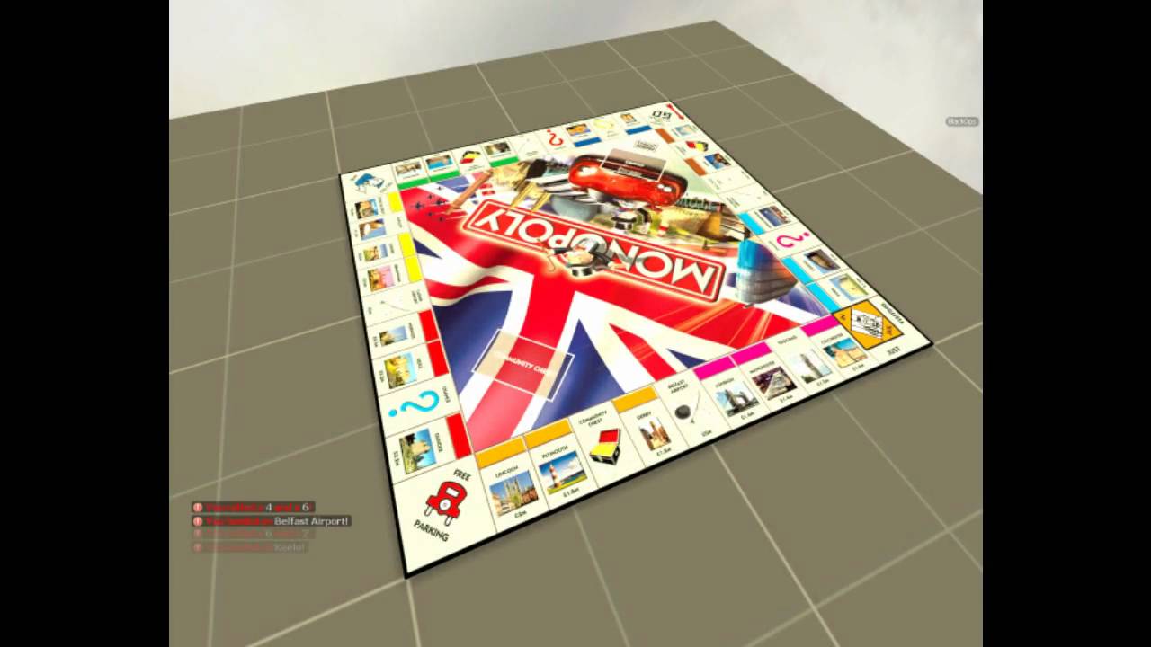 GMod Monopoly Player Test - YouTube