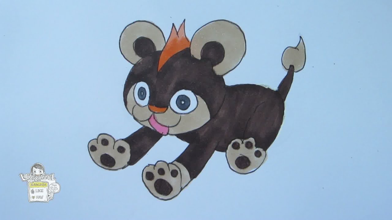 [Tutorial] How to draw Litleo シシコ - YouTube