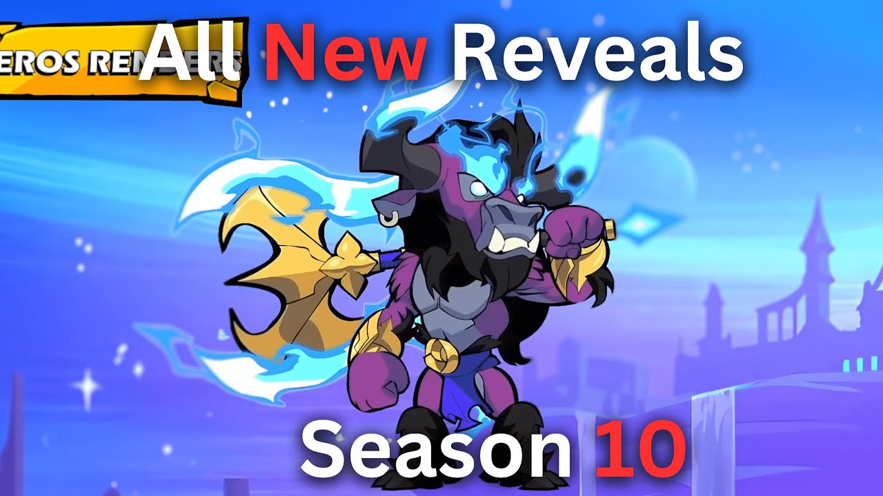 All New Season 10 Reveals In Brawlhalla - YouTube