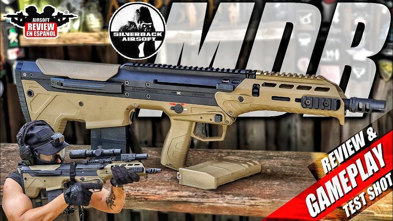 MDR-X de SILVERBACK - El mejor DMR Bullpup ! | Airsoft Review en ...