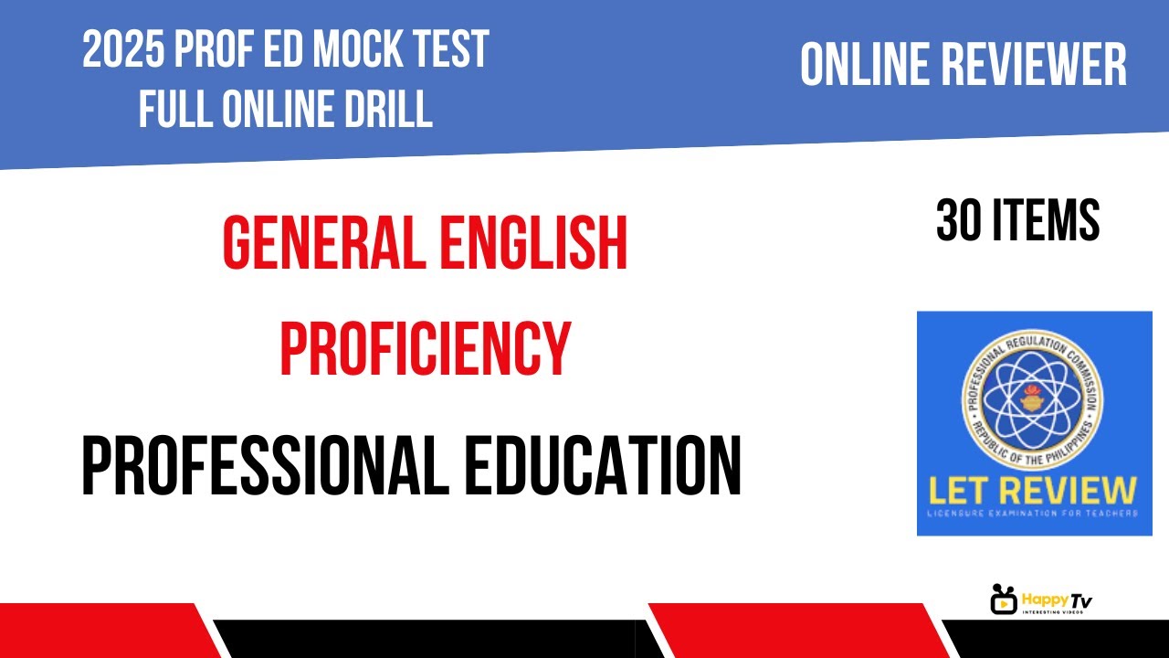 LET English Reviewer 2025 - YouTube