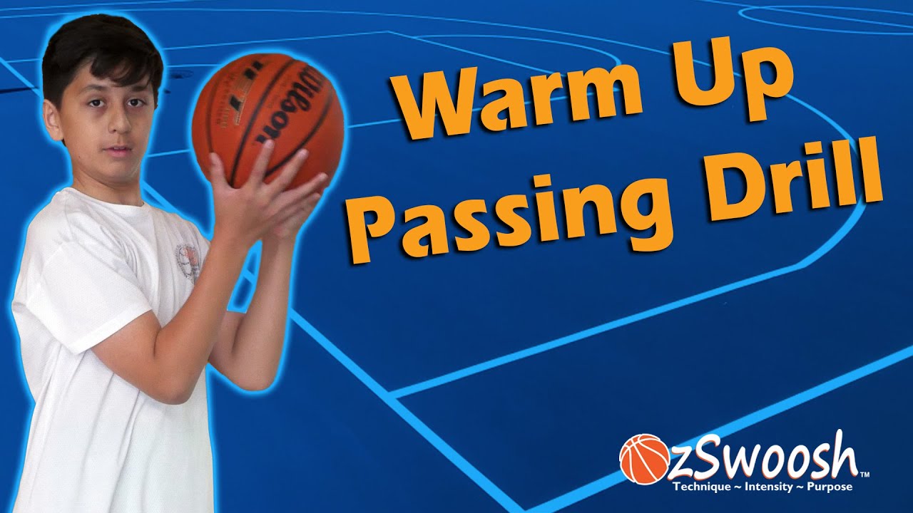 Best Youth Basketball Passing Warm-Up Drill for Kids - YouTube