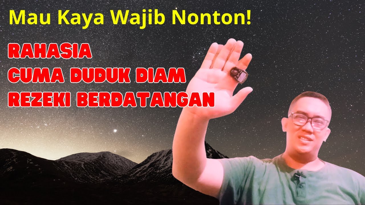 ILMU BIAR DI KEJAR KEJAR REZEKI LANGSUNG PRAKTEKAN BIAR KAYA RAYA - YouTube