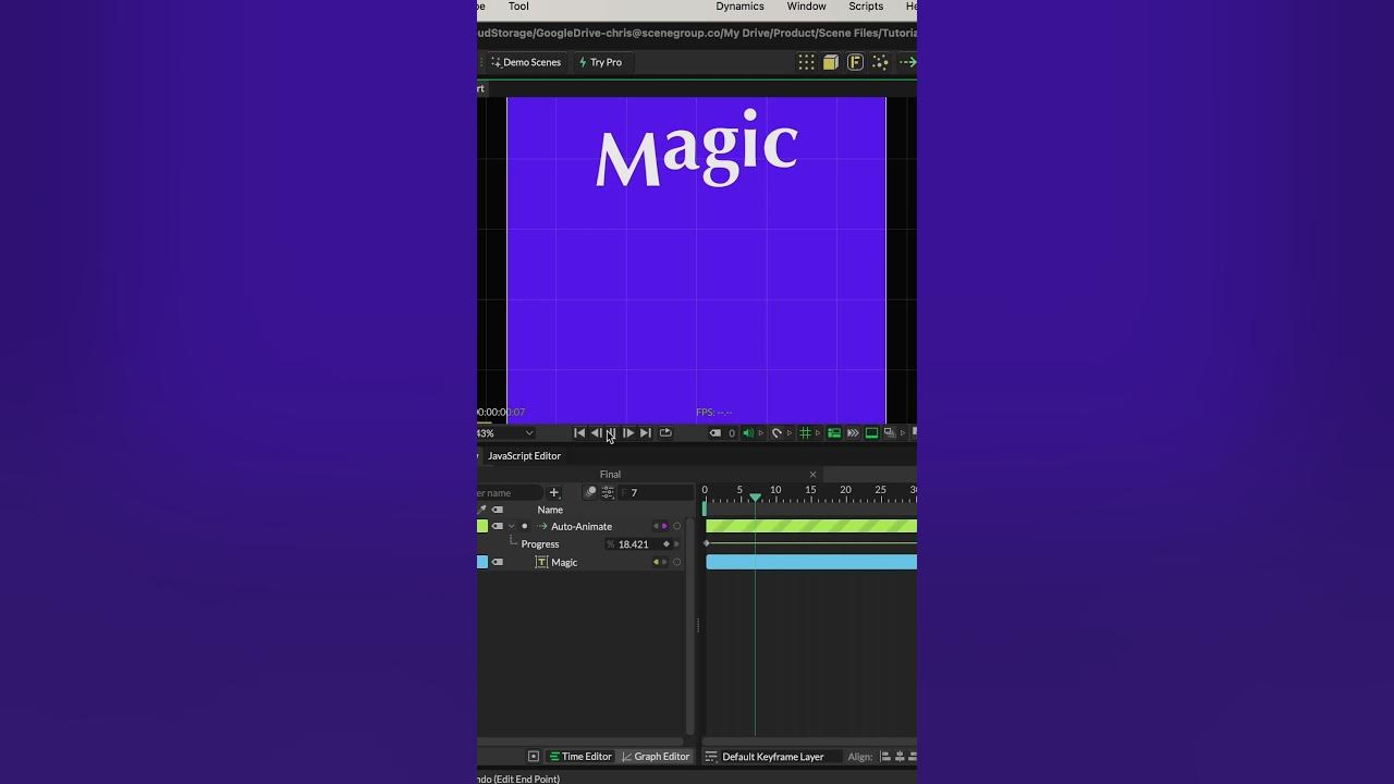Quick Tip | Adding Magic Easing to keyframes in Cavalry. #animation #cavalryapp - YouTube