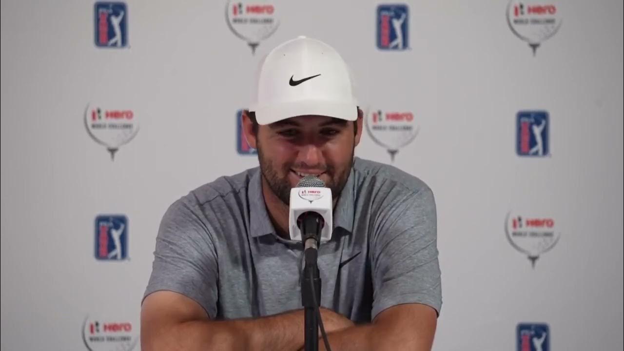 Scottie Scheffler Wednesday press conference 2023 Hero World Challenge - YouTube