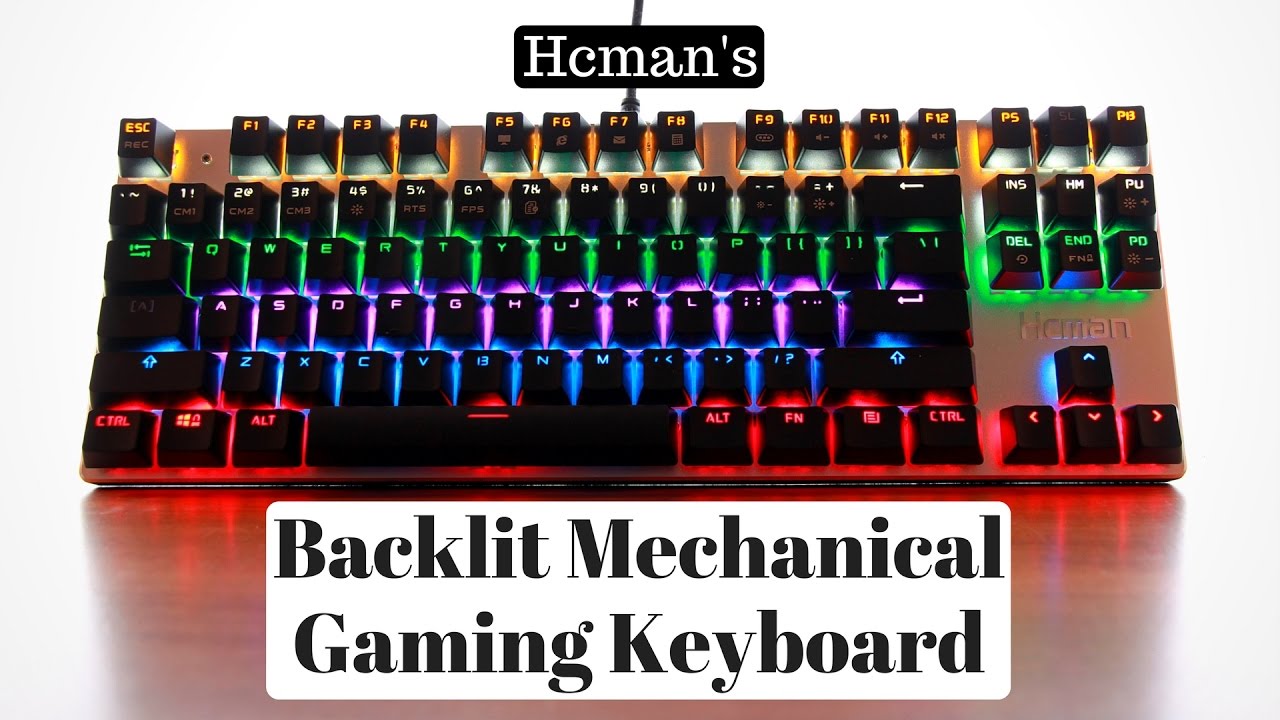 Hcman's Backlit Mechanical Gaming Keyboard: Best Budget Mechanical ...
