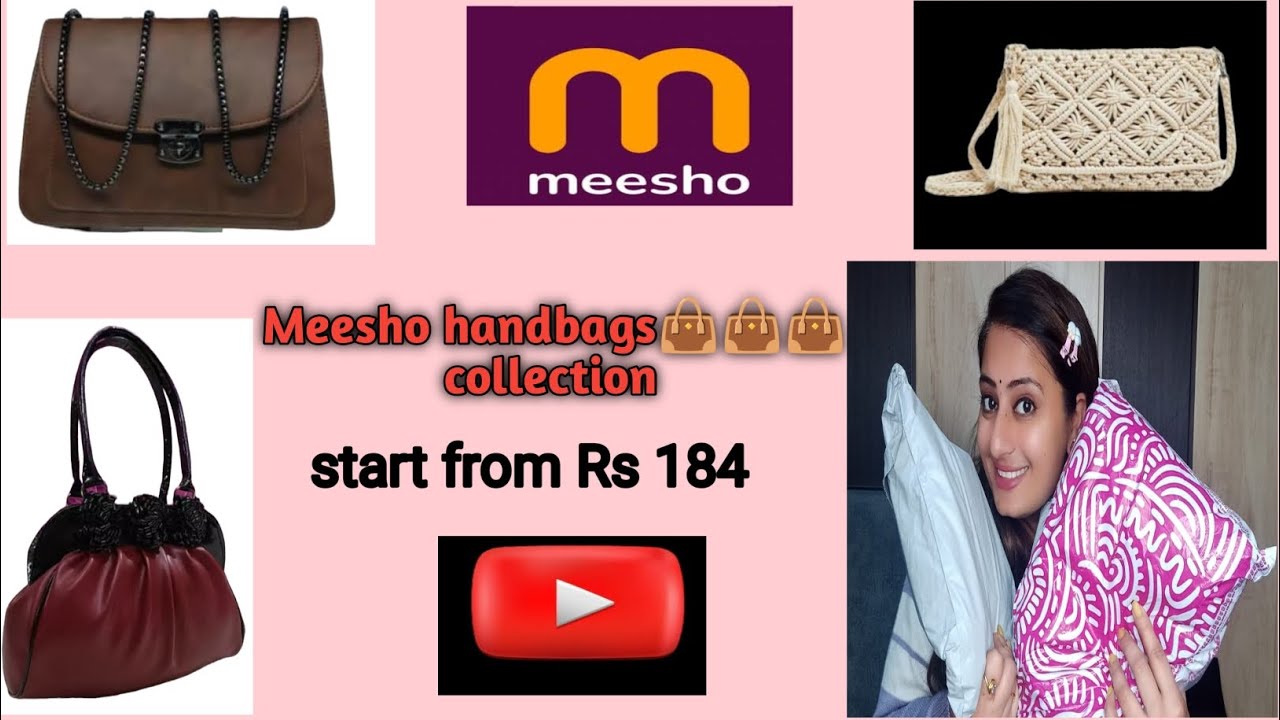 meesho handbags 👜👜 collection #meesho || Beautiful bags😎😎 - YouTube