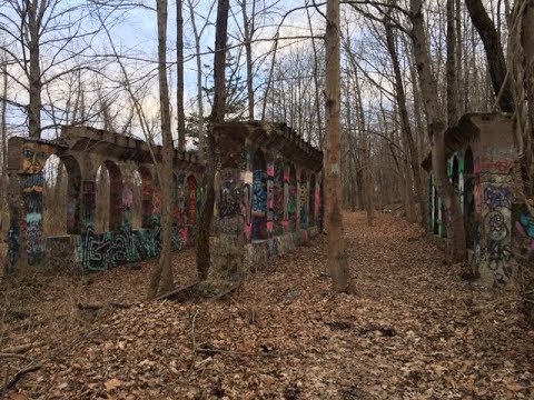 Exploring a Historic Quarry with Cool Abandoned Structures!!! - YouTube
