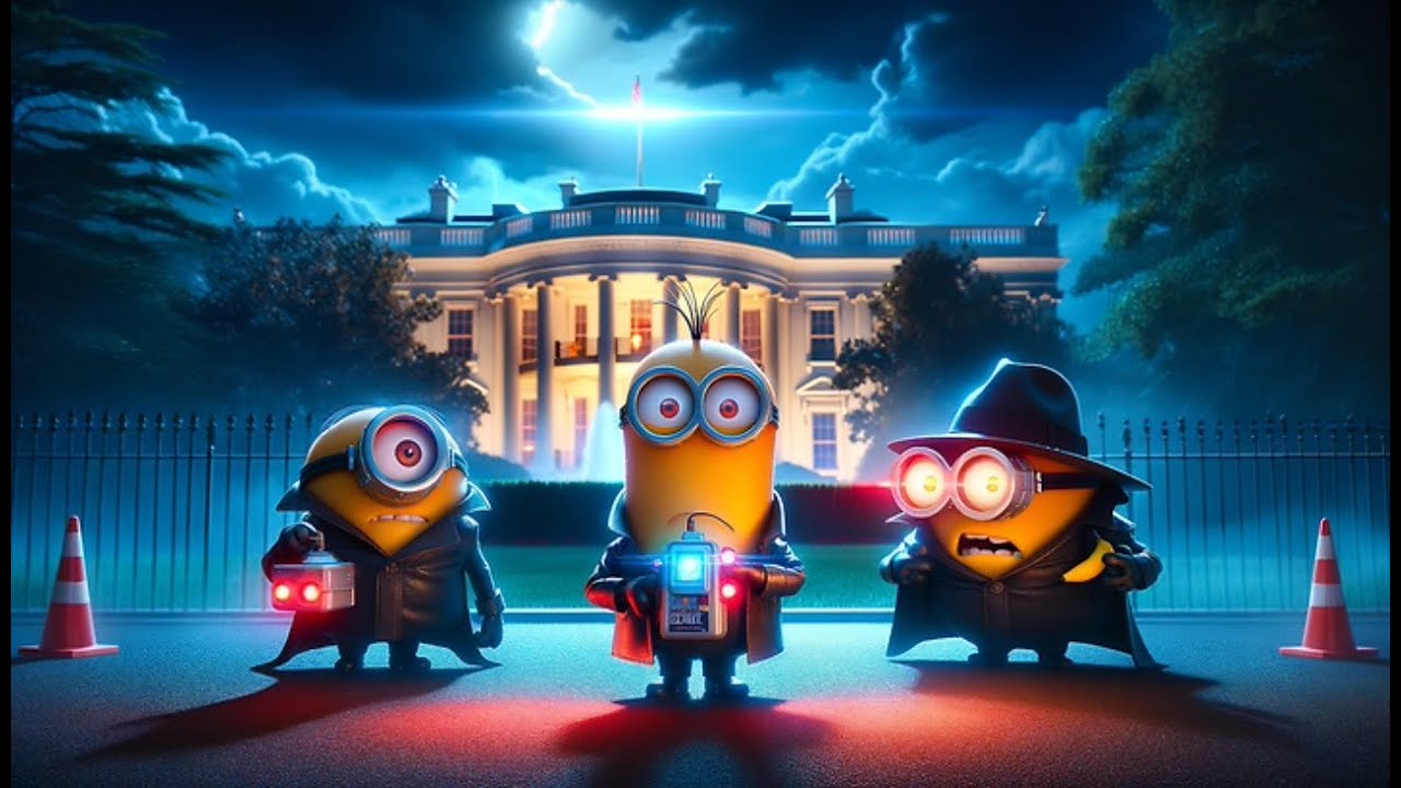 "Minions’ Secret Mission at the White House! 🔥 - YouTube
