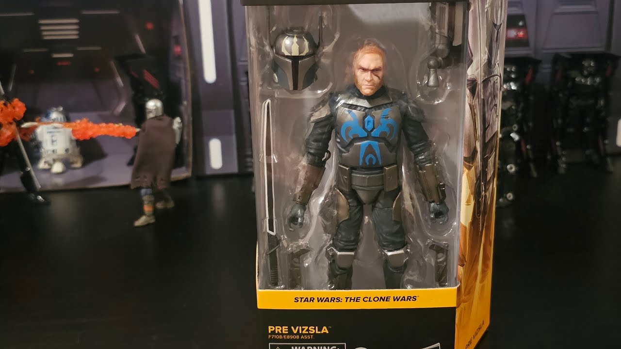 Pre Vizsla Star Wars The Clone Wars. Black Series 17 - YouTube