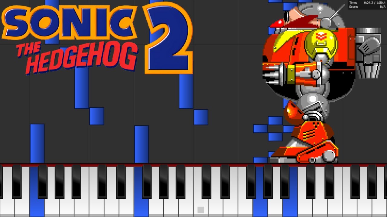 Final Boss Theme - Sonic 2 (Piano Tutorial) - YouTube