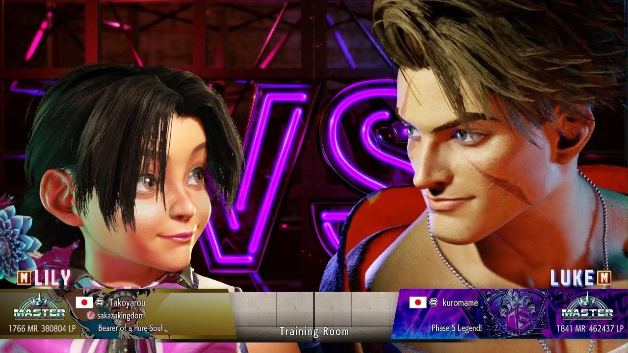 Modern Lily (Takoyarou) vs Modern Luke (kuromame) Master 1800 MR | SF6 ...