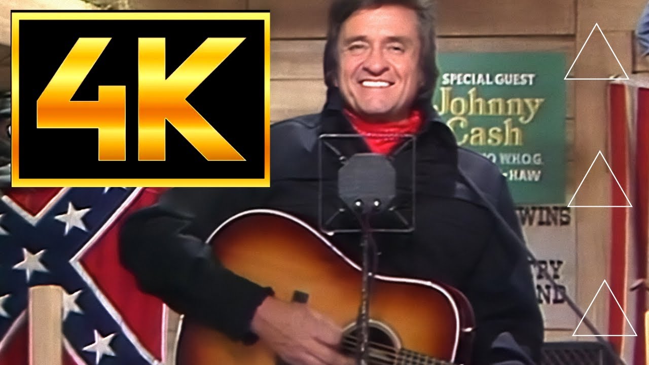 RESTORED 4K 50FPS ]]] JOHNNY CASH - GHOST RIDERS IN THE SKY - THE ...