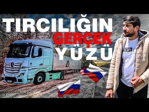 BU MESLEĞİN GERÇEK YÜZÜ / BU BAYRAM'DA RUSYA'DA GEÇTİ ? ZOR ANLAR YAŞADIM #vlog #scania #mercedes