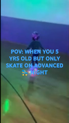Janylah the Great @Adult skate night #skating #funnyshorts #comedy # ...