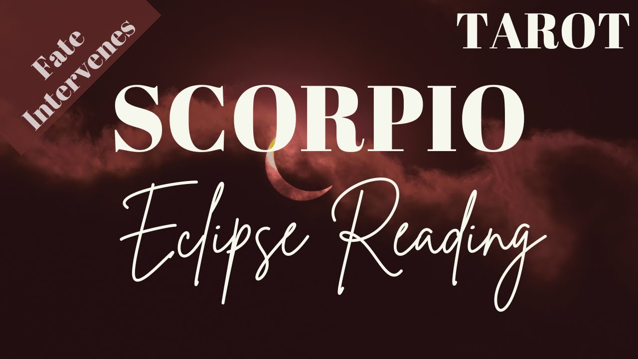 SCORPIO October ECLIPSES Tarot Reading || FATED EVENTS Incoming! - YouTube
