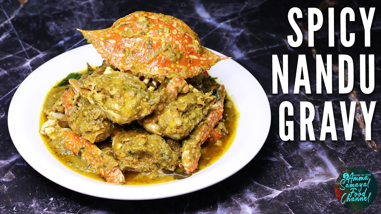 Nandu Sothi In Tamil | Spicy Nandu Gravy | Nandu Kulambu | Crab Recipe ...
