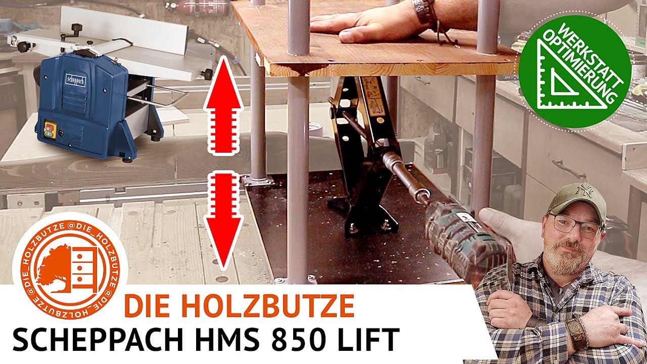 DIY - Scheppach HMS 850 Lift - YouTube
