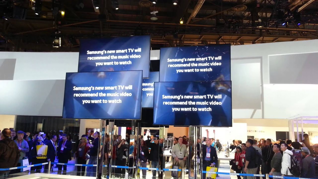 CES 2013 - Samsung Moving Displays - YouTube