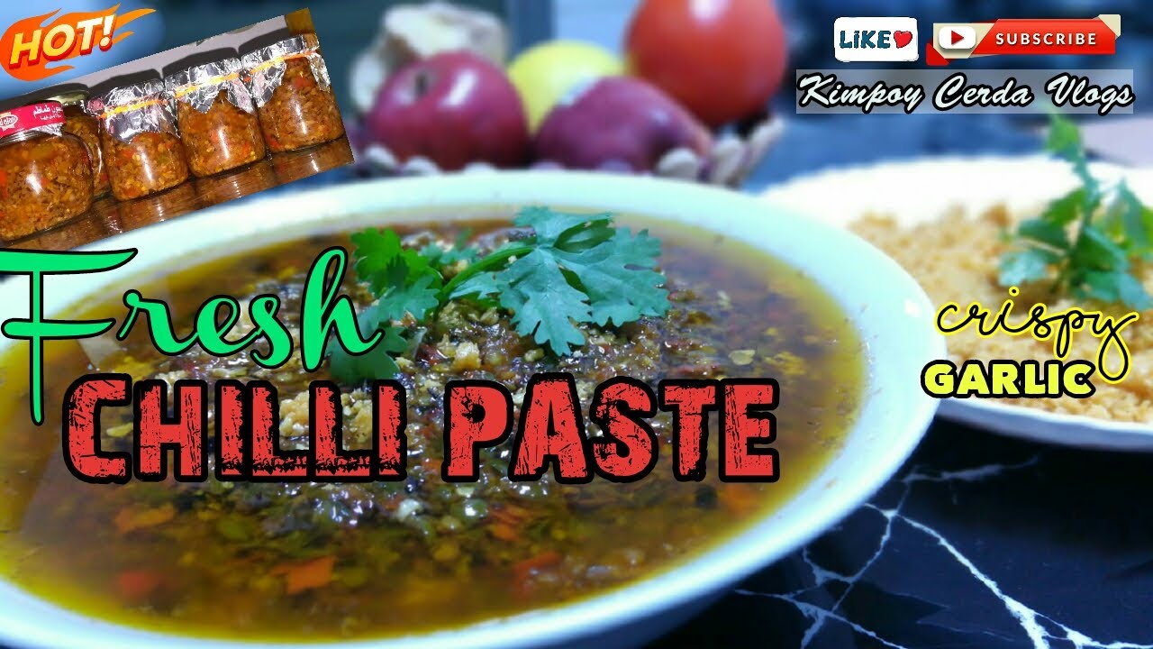 FRESH CHILI PASTE & CRISPY GARLIC - YouTube