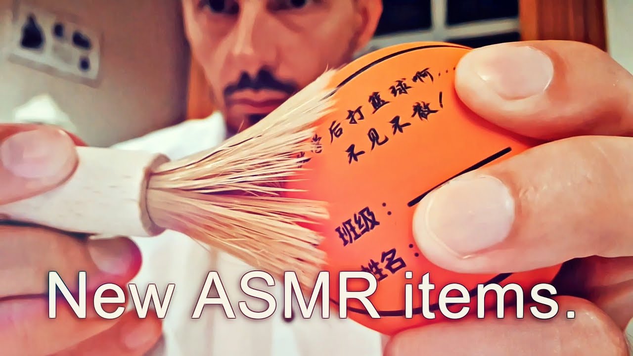 New and quite doing asmr items - YouTube