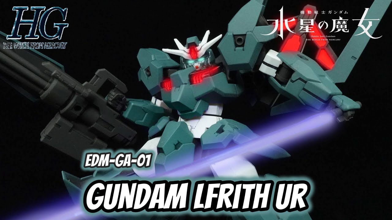 HG Gundam Lfrith Ur Review | Gundam: The Witch from Mercury - YouTube