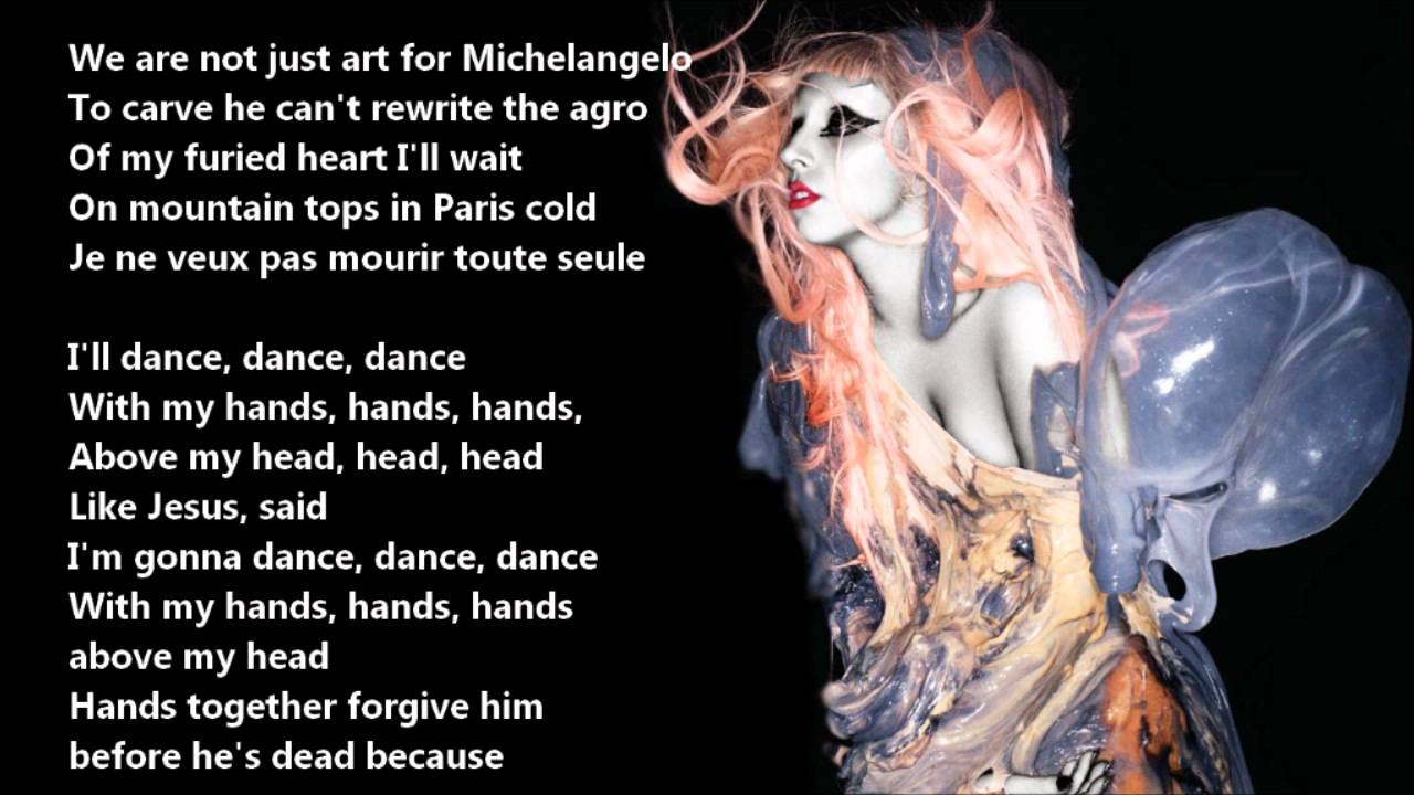 Lady Gaga Bloody Mary Lyrics On A Screen YouTube lady-gaga-bloody-mary-lyrics-on-a-screen-youtube