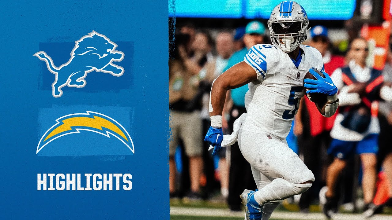 Lions win a SHOOTOUT against the Chargers | 2023 Week 10 Game ...