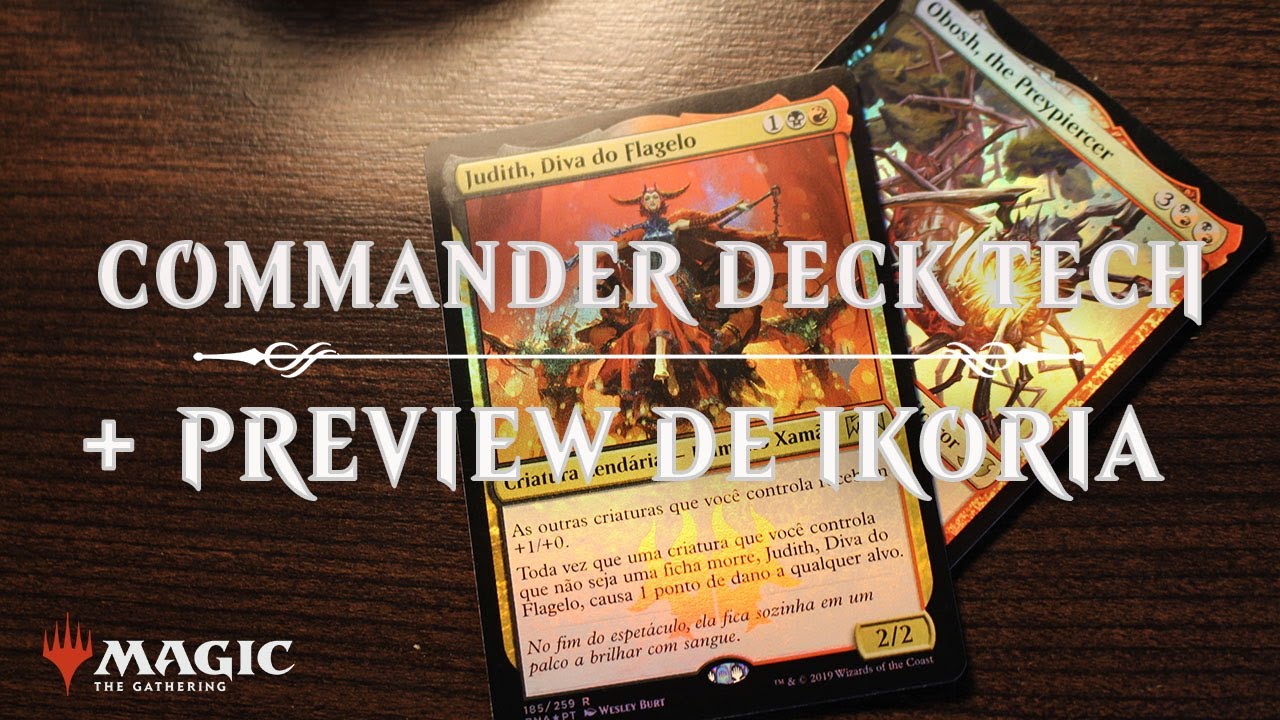 COMMANDER DECK TECH - Preview exclusivo de Ikoria: Terra de Colossos ...