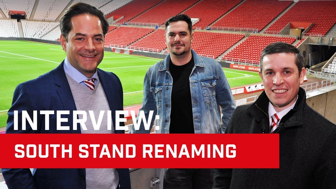 Interview: South Stand Becomes The Roker End - YouTube
