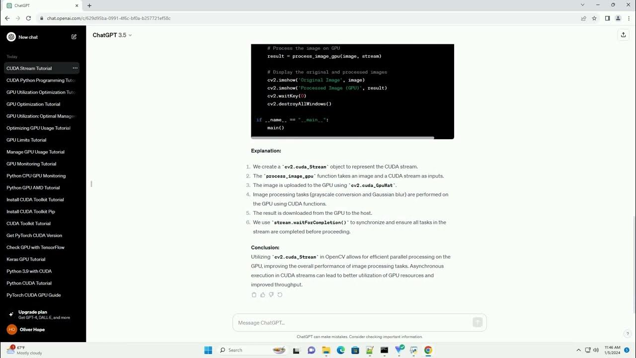 cv2 cuda stream python - YouTube